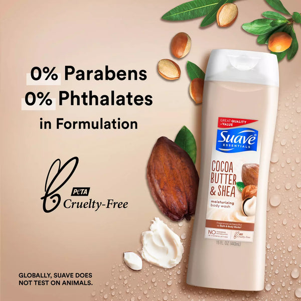 Suave Cocoa Butter Body Wash 443-ml – vegascosmetics.pk