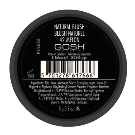 GOSH- Natural Blush- 42 Melon – vegascosmetics.pk